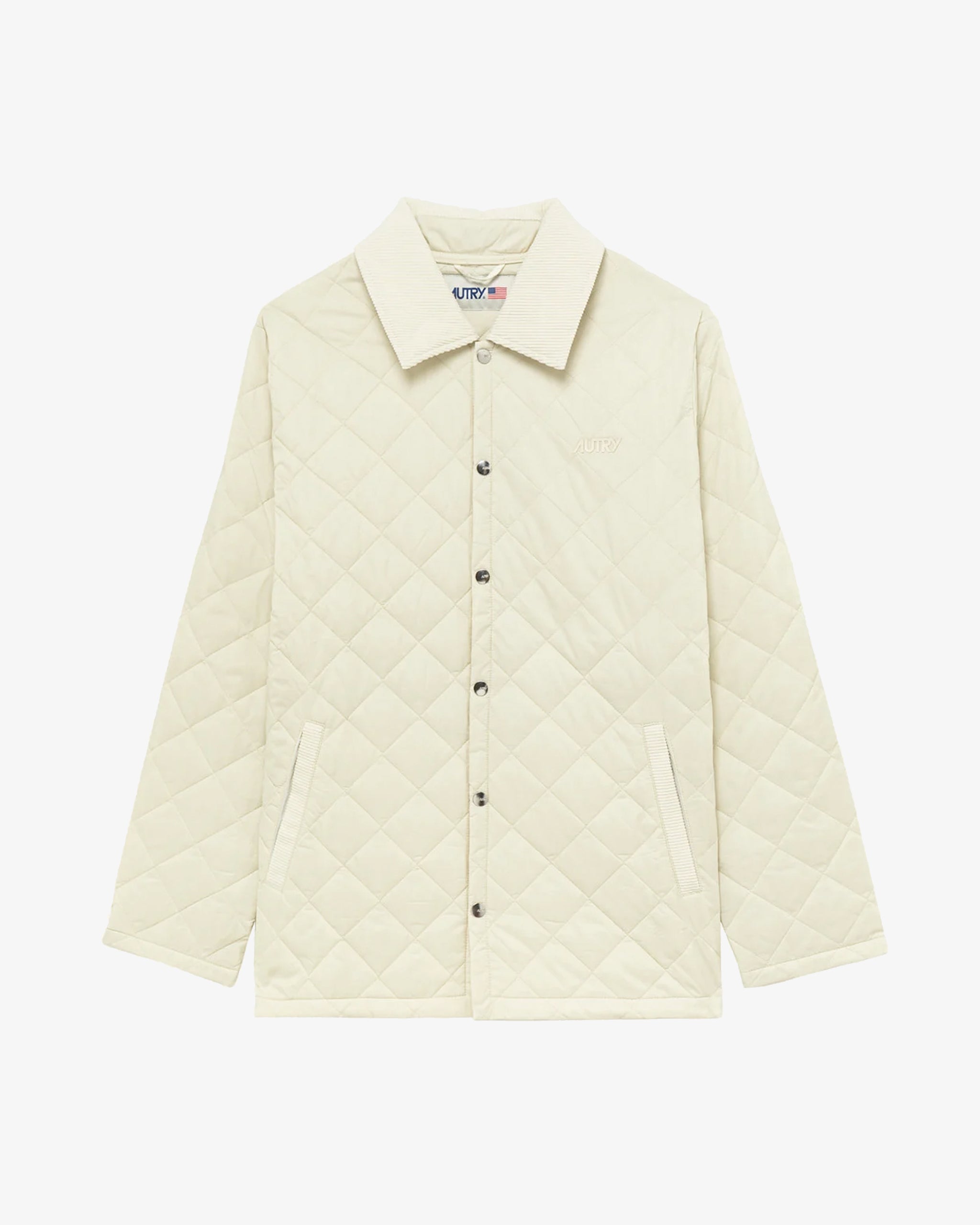 Autry Husky Jacket Quilted Nylon HUPX 47NS White Vtg | www.wearestrap ...